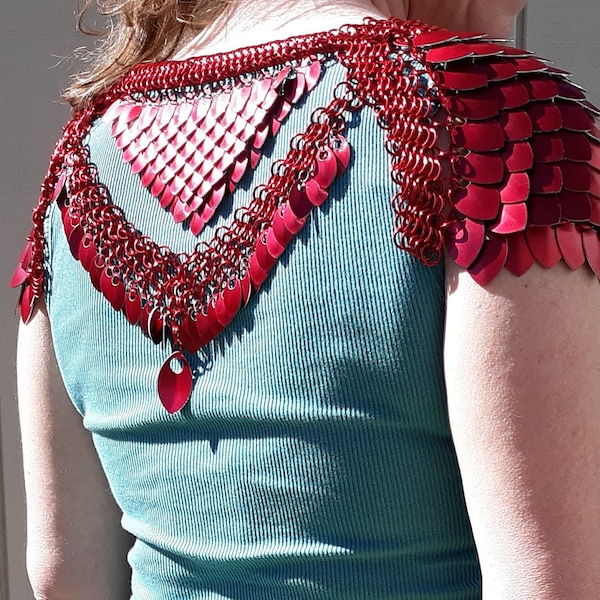 Chainmail Shoulder Armor - Etsy
