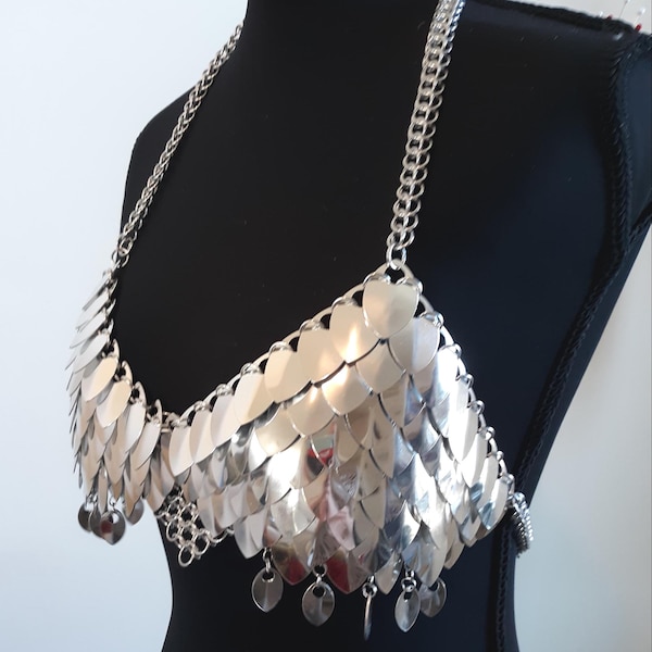 Scale Chainmail Bra - Etsy