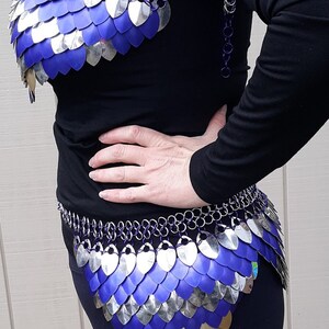 Chainmail and Scalemail Hip Armour - Etsy