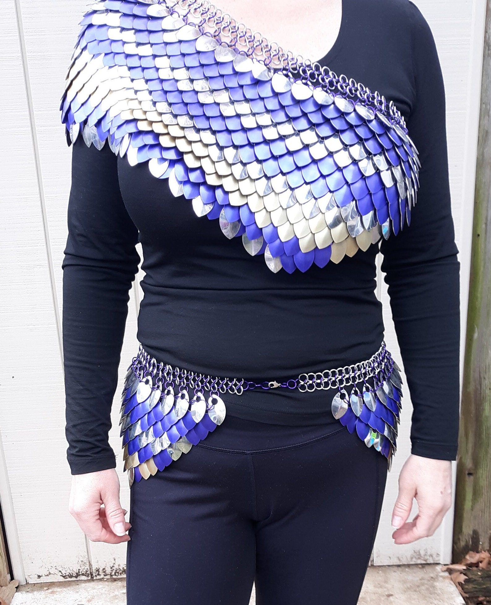 Chainmail and Scalemail Hip Armour - Etsy