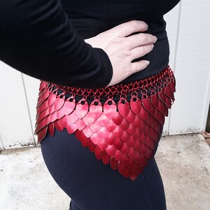 Chainmail and Scalemail Hip Armour - Etsy