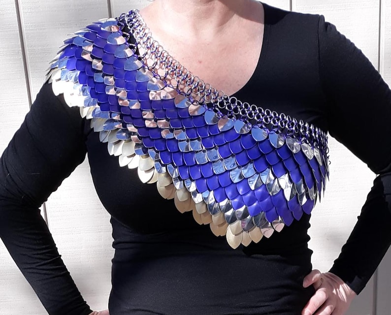 Chainmail and Scalemail Large Sash - Etsy
