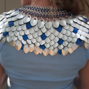 Mantel Chainmail Shoulder Armor Scalemail Shoulder Armor Mail Armor ...