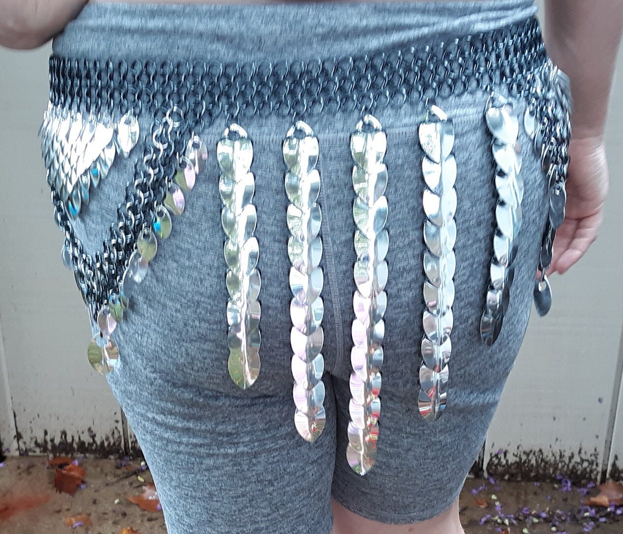 Apate Chainmail Belt Armor Scalemail Chainmail Loincloth Dragon Scale ...