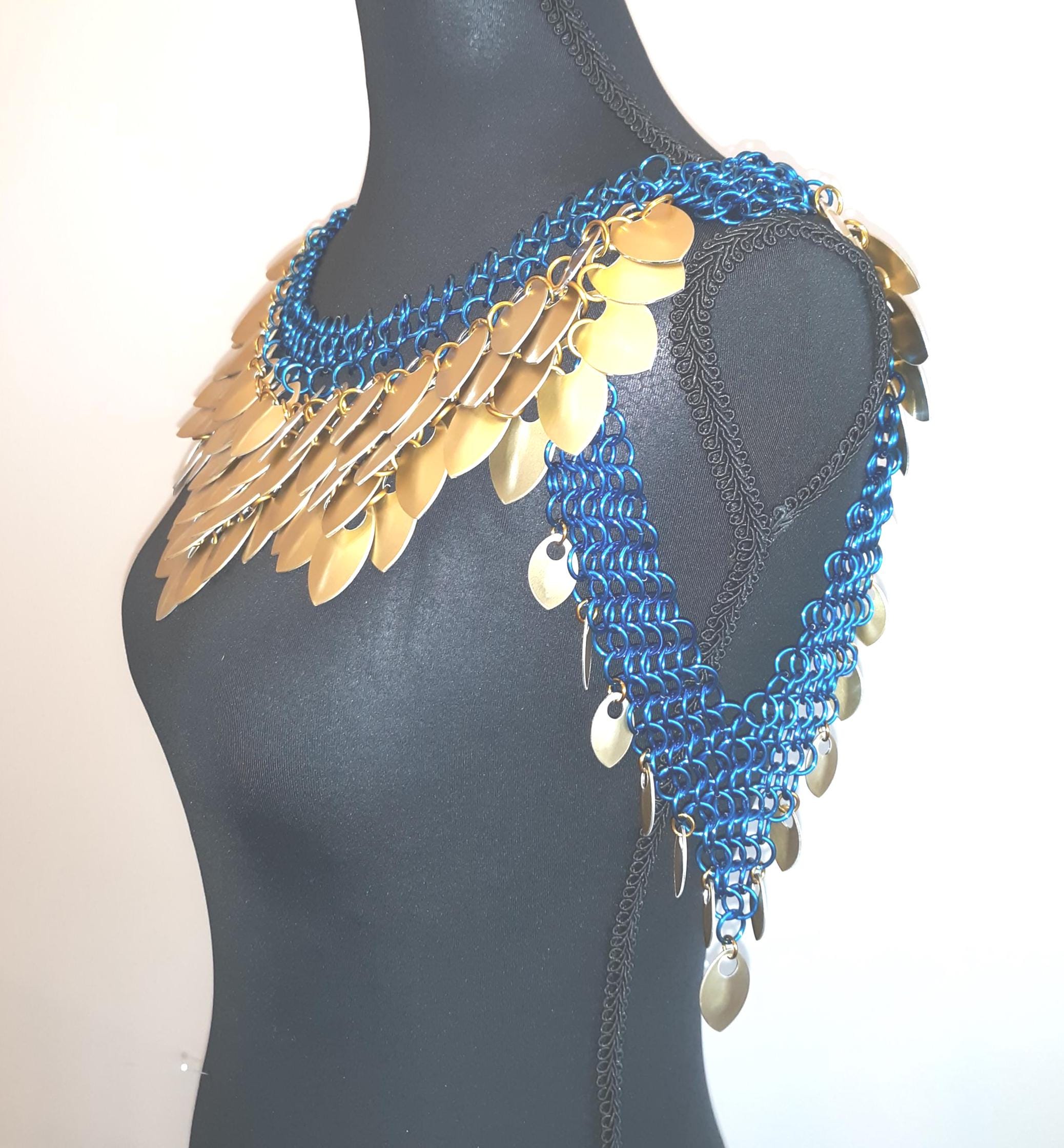 Brizo Scalemail Breastplate Scalemail Necklace Dragon Scale Breastplate ...