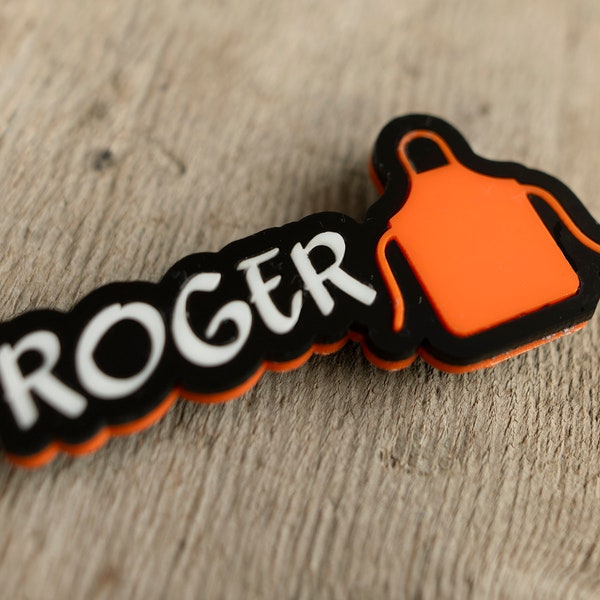 White Home Depot Name Tag - Etsy