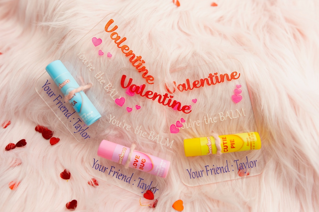 You're the Balm Valentine Cards - Etsy