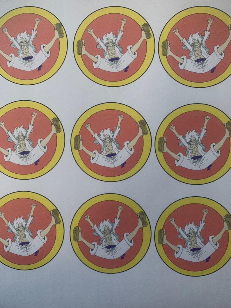 Luffy Gear 5 Sticker - Etsy