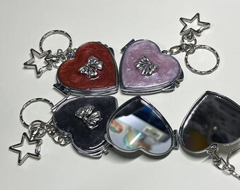 Mirror Reflective Keychain Charms - Etsy