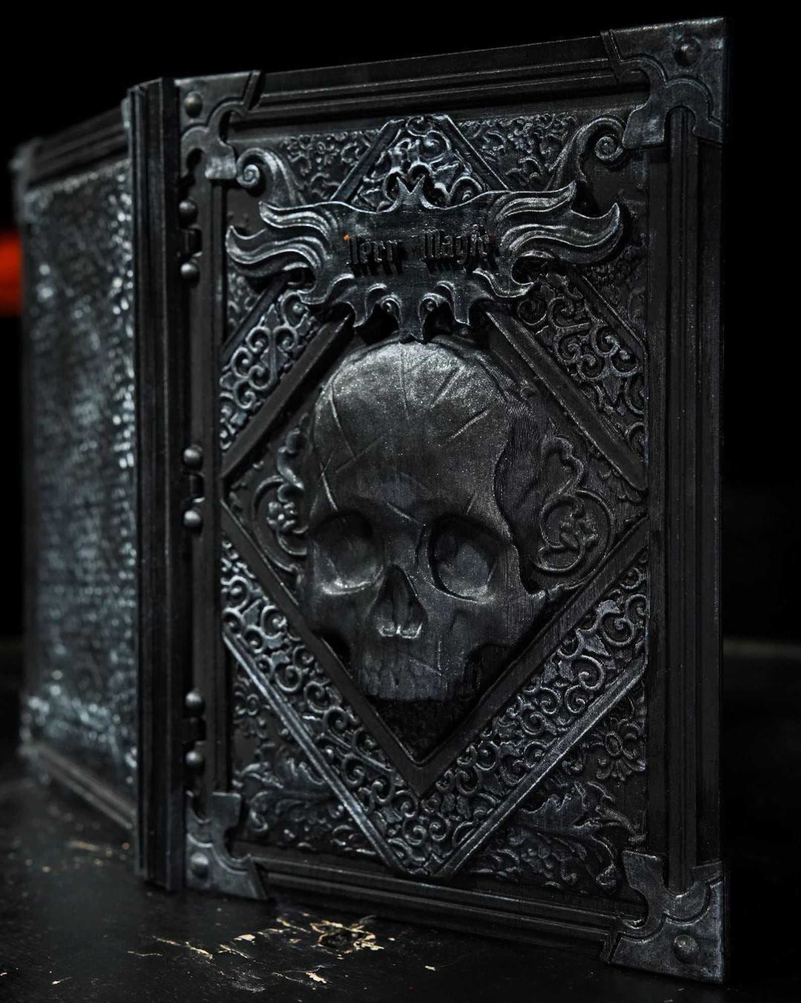 Custom Dark Notebook Cover - Etsy