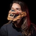 3D Printed Lion Cyber Samurai Mask - Cosplay Ready (assembly Required ...
