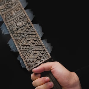 Macuahuitl Aztec Club - Etsy