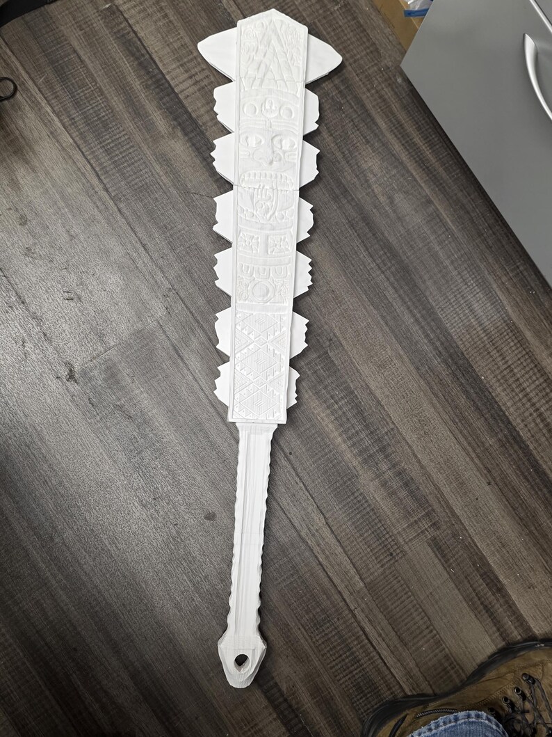 Macuahuitl Aztec Club - Etsy