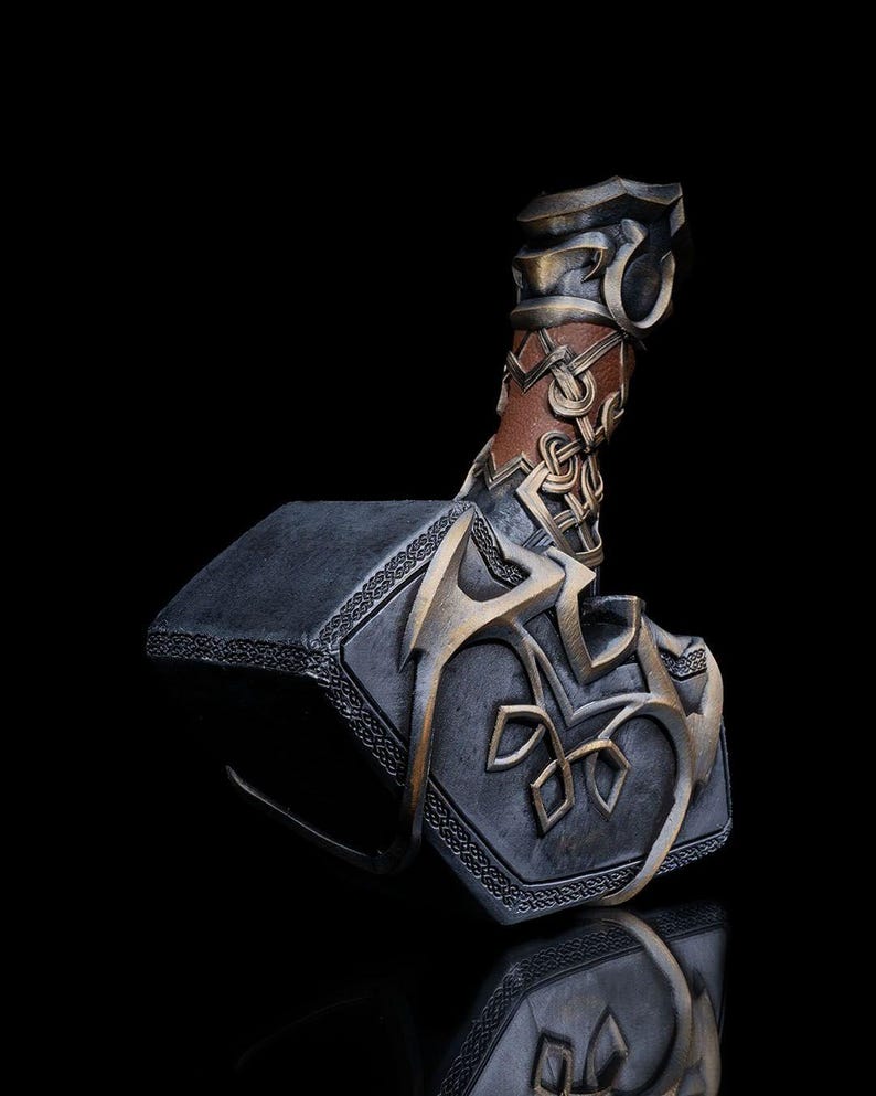 3D Printed Mjolnir - Thor Hammer Replica - Assembly Required - Etsy