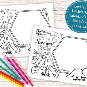 I Love You Uncle / Buddy, Father’s Day / Valentine’s Day / Birthday ...