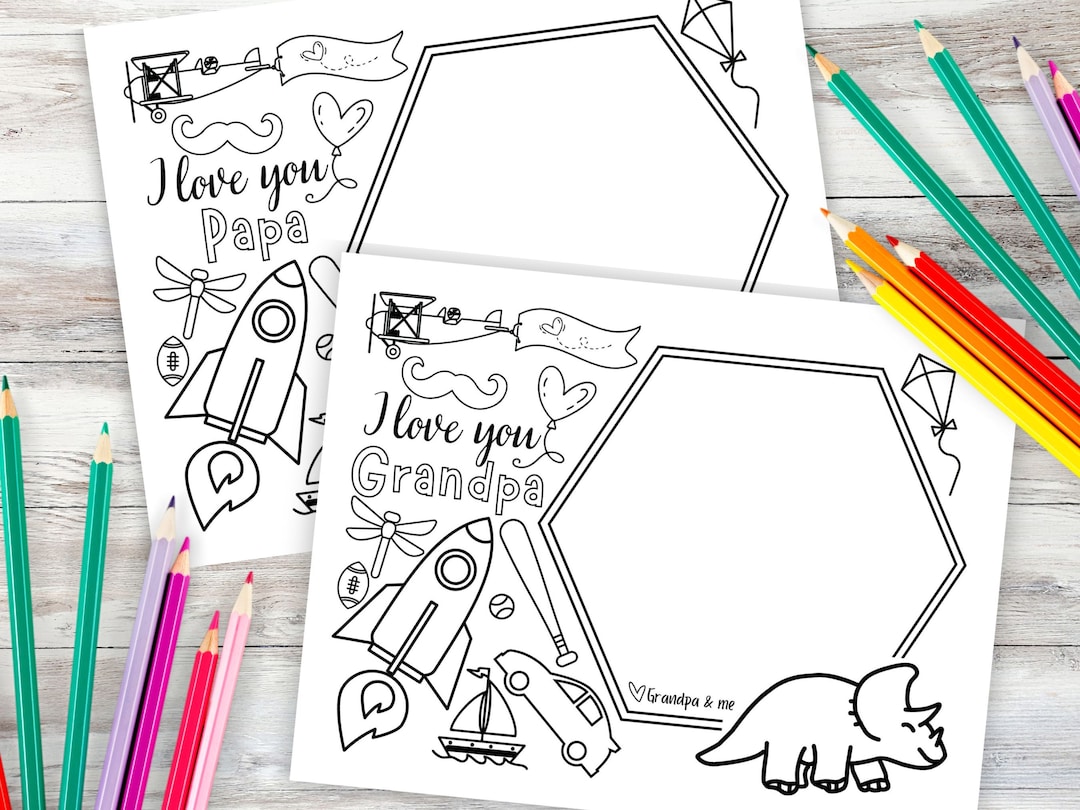 I Love You Grandpa, Grandparent's / Father’s Day / Valentine’s ...