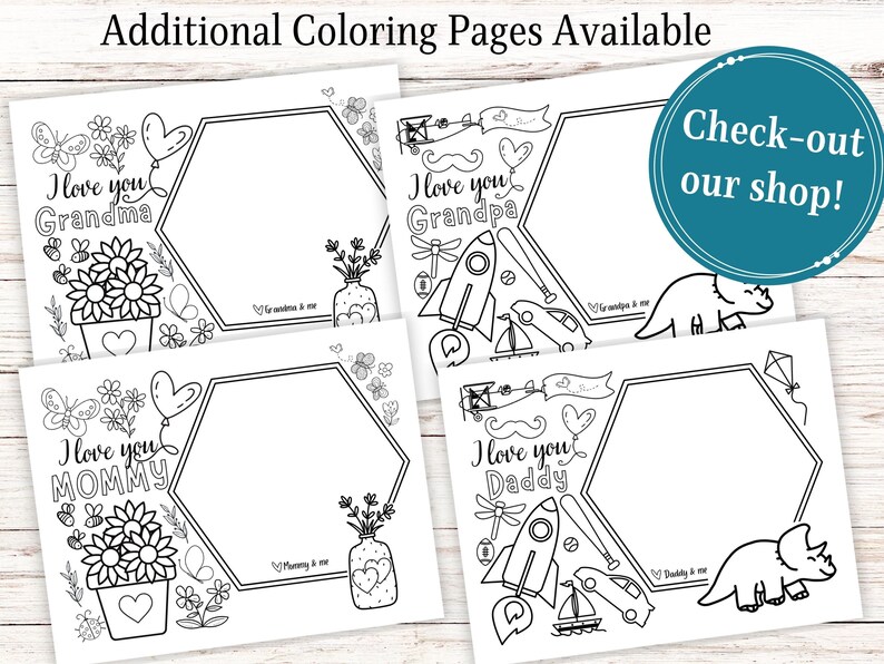Love Bug Valentine’s Day Coloring Placemat, Classroom Valentine ...