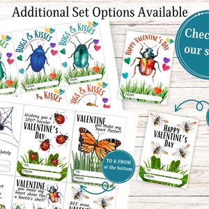 Bugs Valentine's Day Cards, Preschool Valentines, Classroom Valentines ...