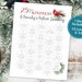 Christmas 25 Days of Kindness Calendar Printable Kindness Advent ...