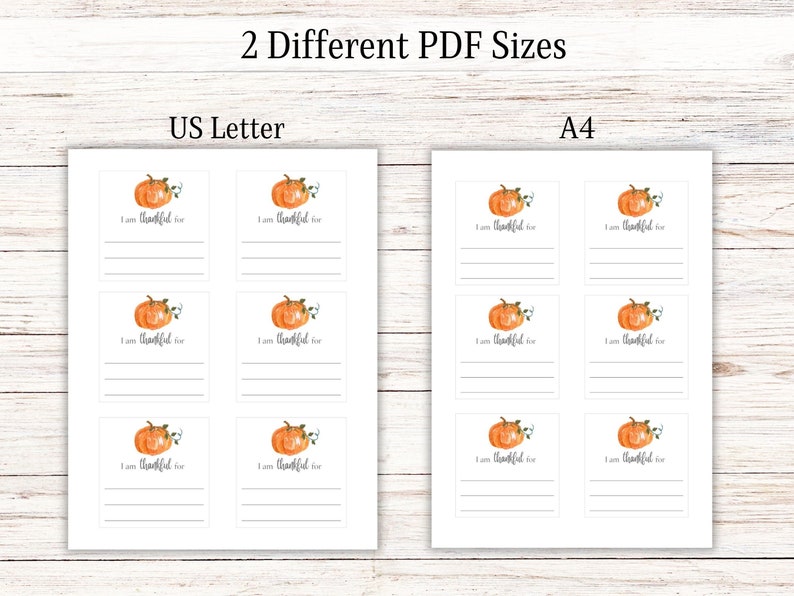 I Am Thankful for Thanksgiving Cards Printable | Thanksgiving and ...