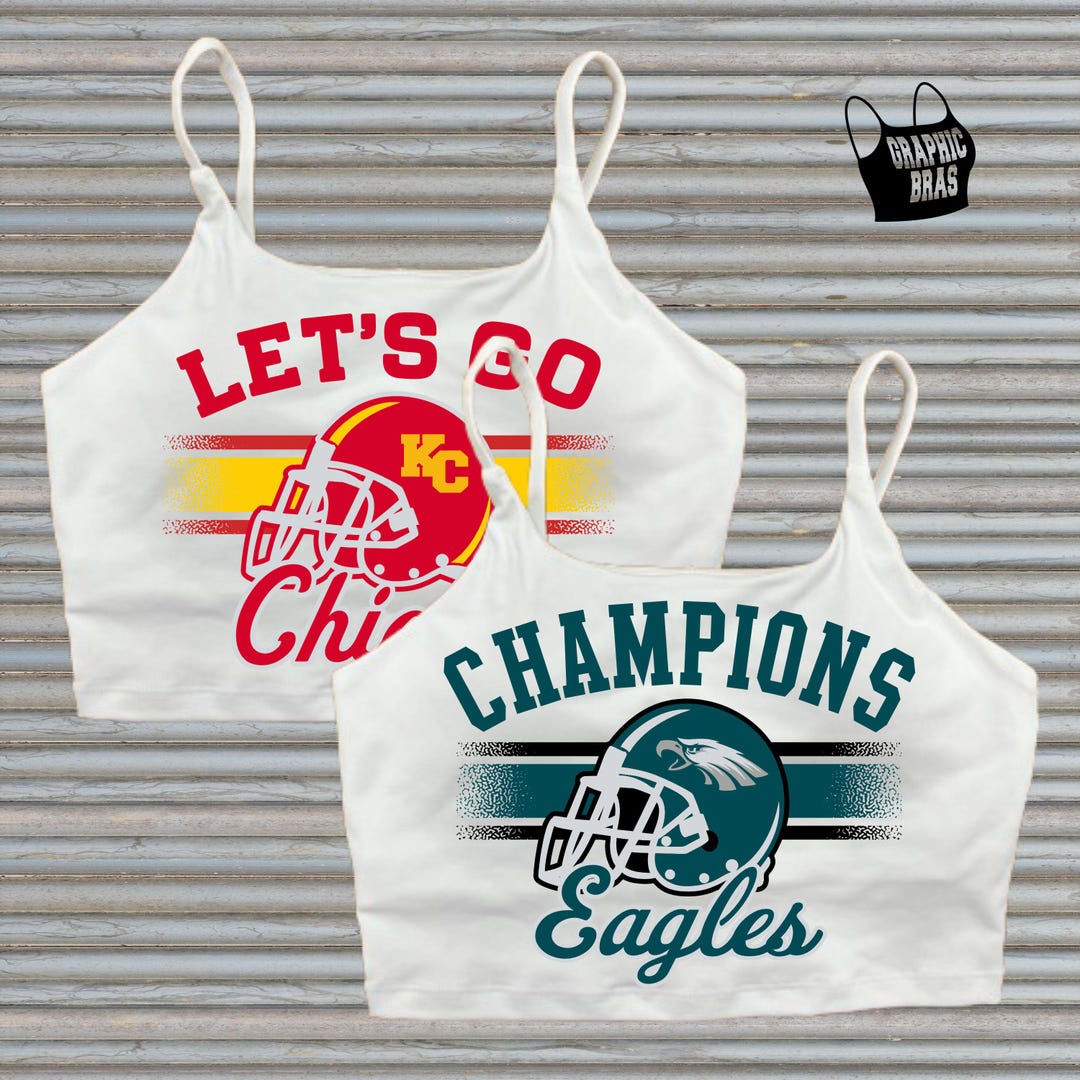 Custom Football Team or Player Name Helmet Crop Top Cami Super Bowl ...