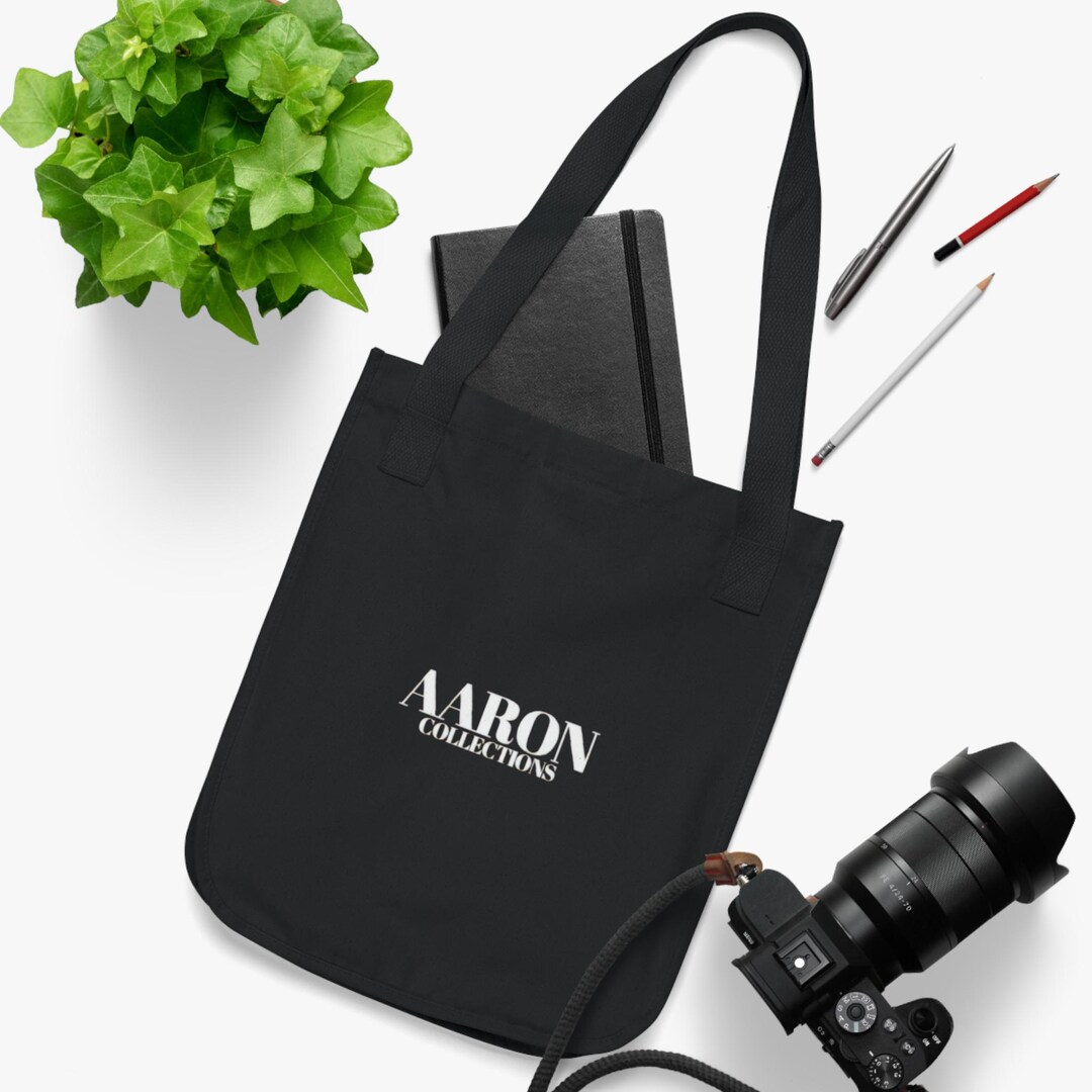Aaron Collections Organic Cotton Canvas Tote Bag - Etsy