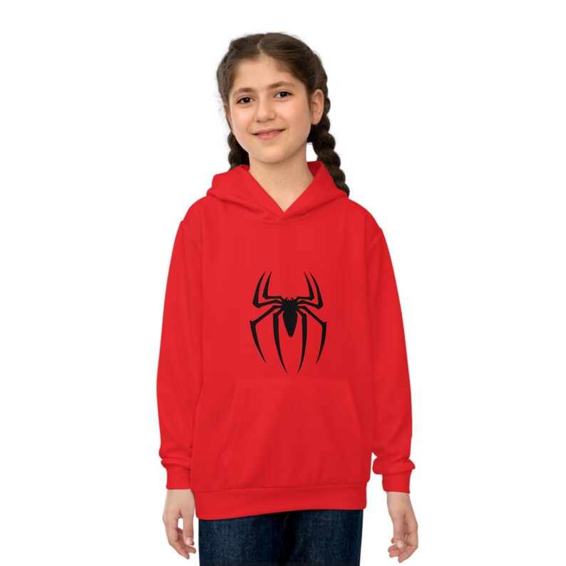 Spider Man Logo Children's Hoodie - Etsy