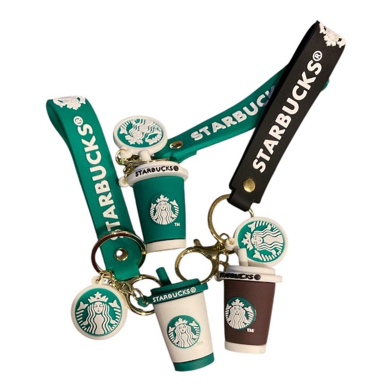 Starbucks Keychain - Etsy