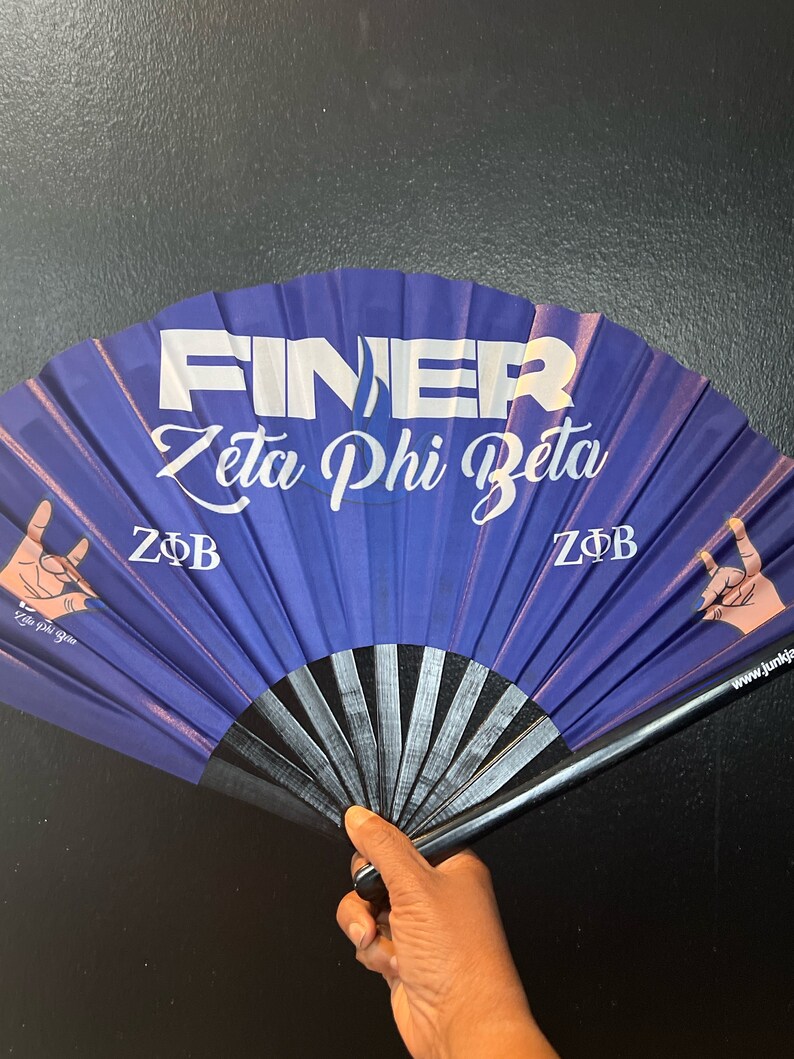 ZETA PHI BETA Fan - Etsy