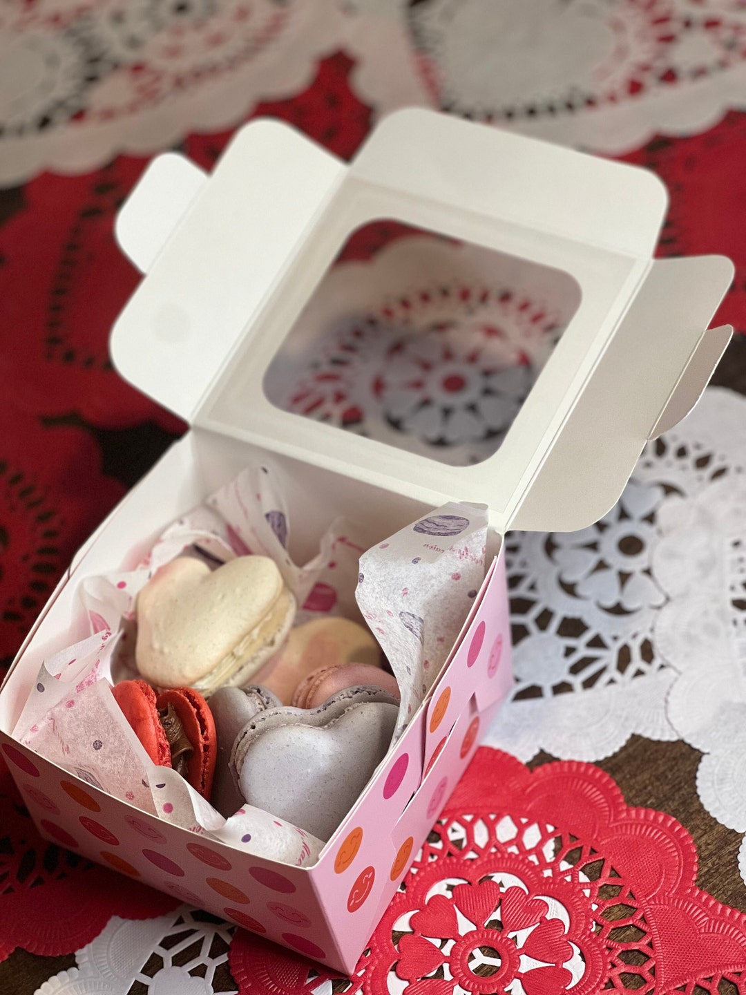 Heart Shaped Macarons - Etsy