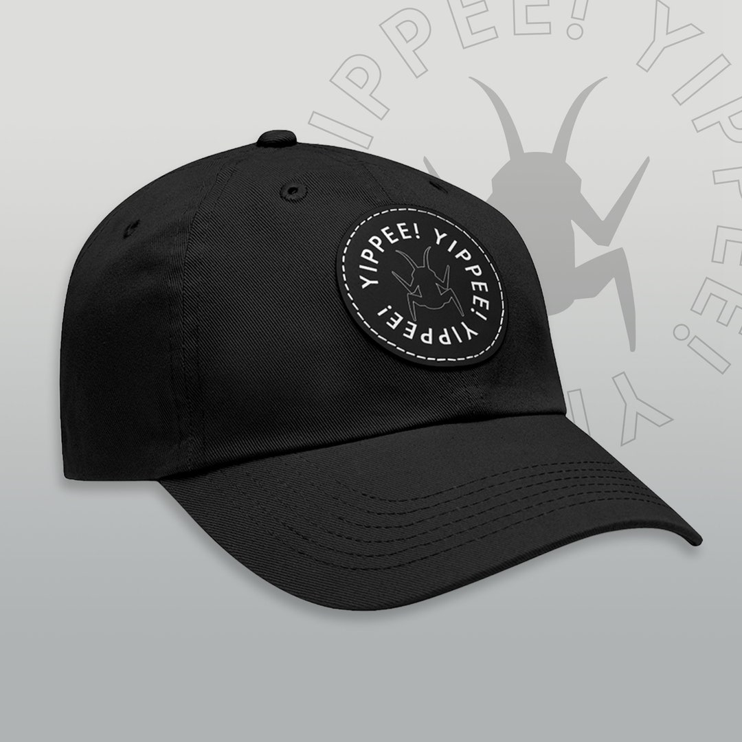 Lethal Company Yippee Loot Bug Hat With Leather Patch - Etsy