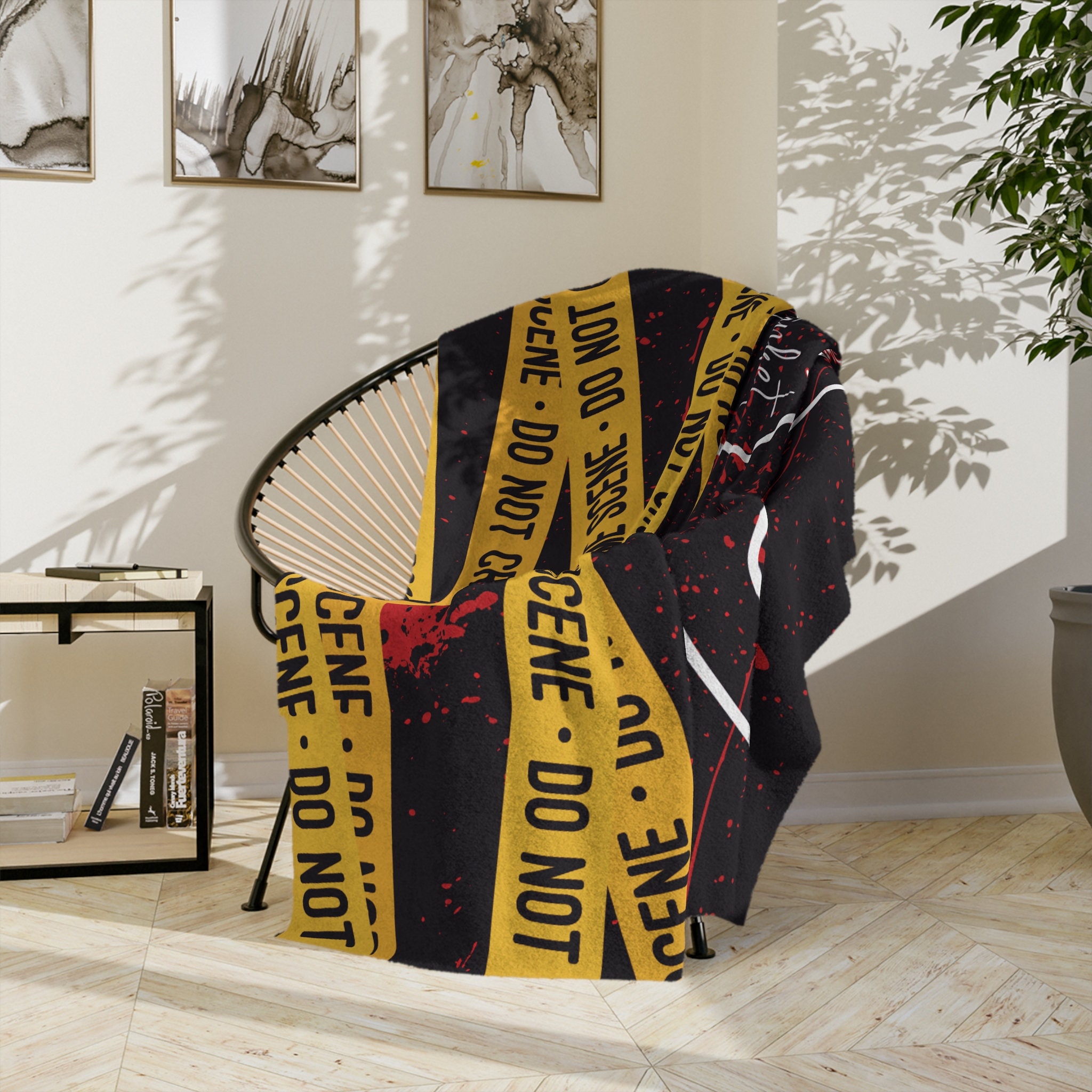 True Crime Lover Blanket, True Crime Junkie Gift, Soft Throw Blanket ...