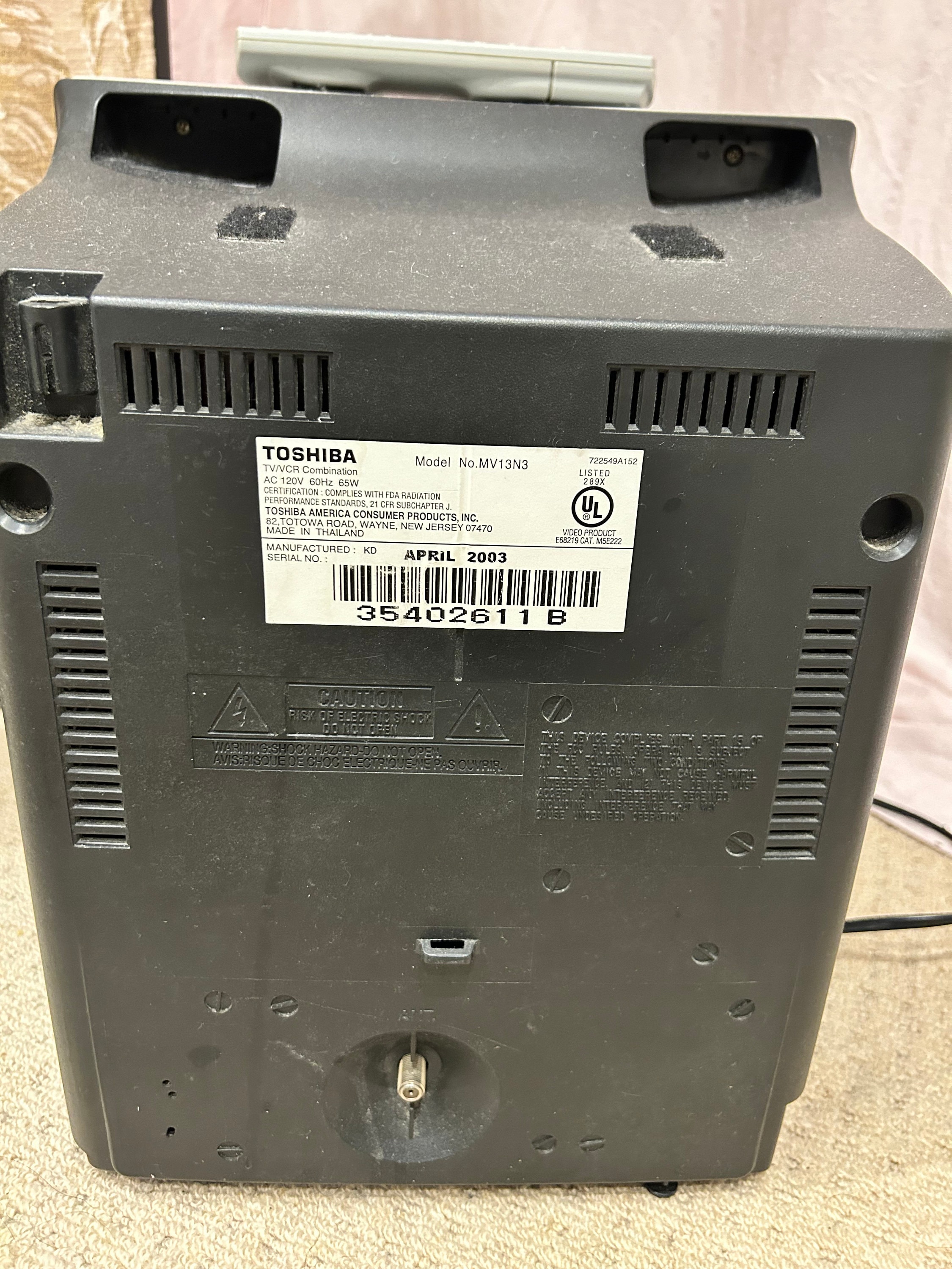 Toshiba VHS TV Combo - Etsy