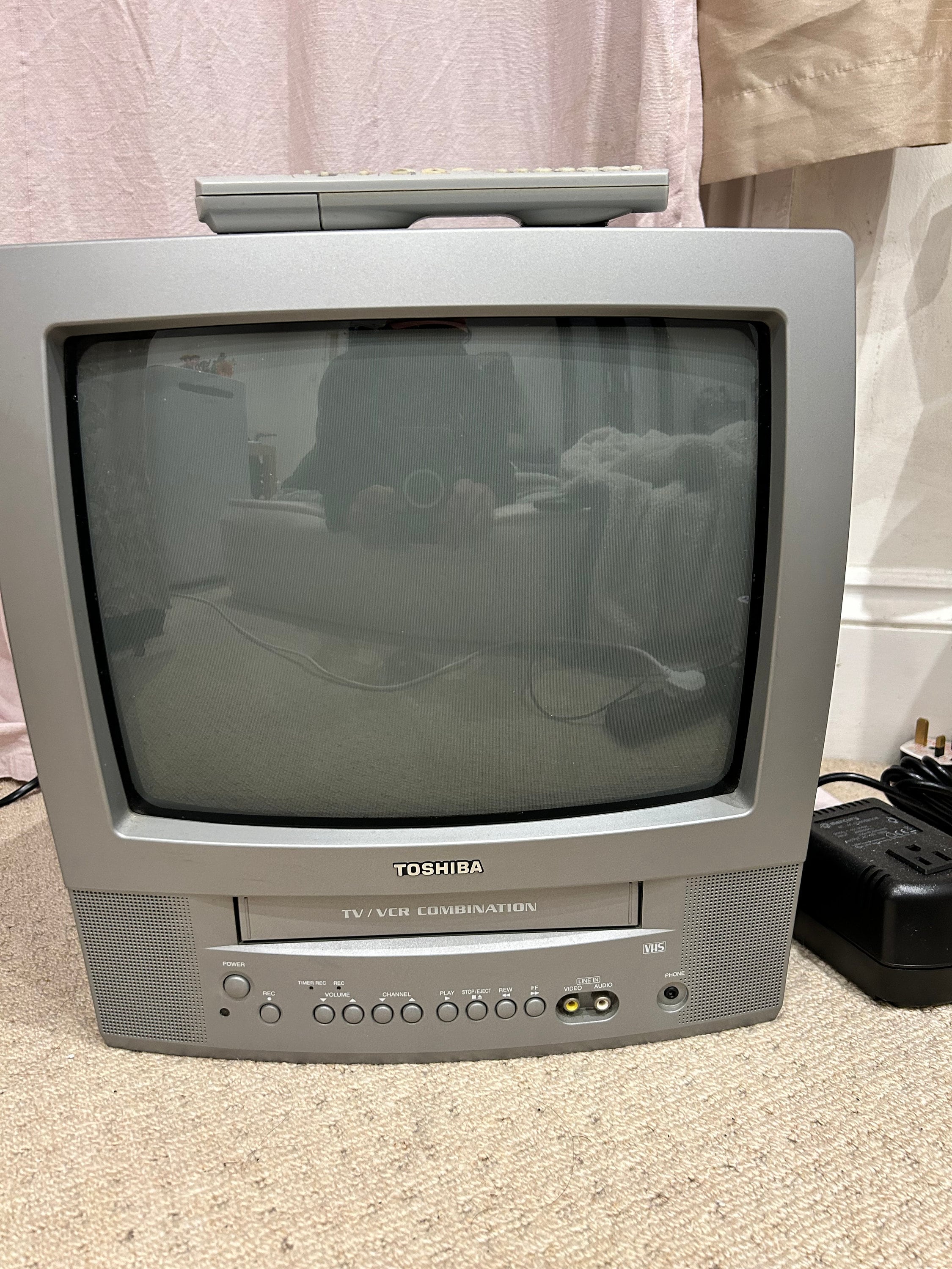 Toshiba VHS TV Combo - Etsy