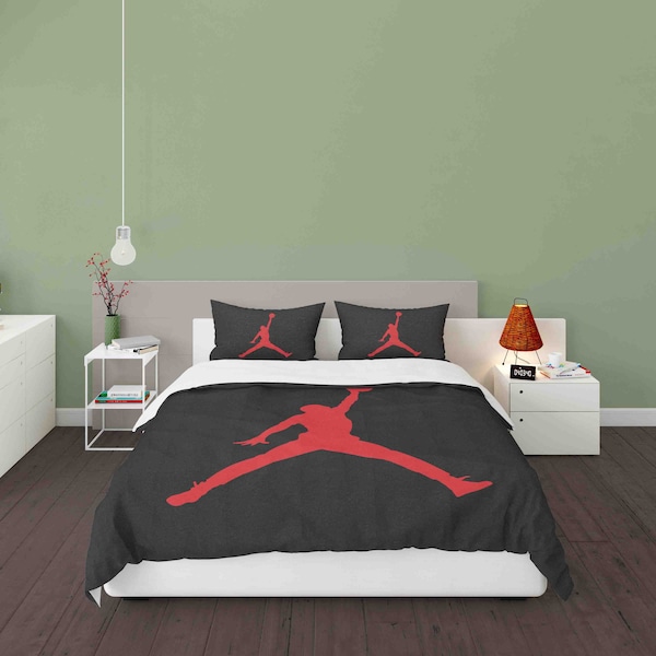 Jordan Logo Bedding - Etsy