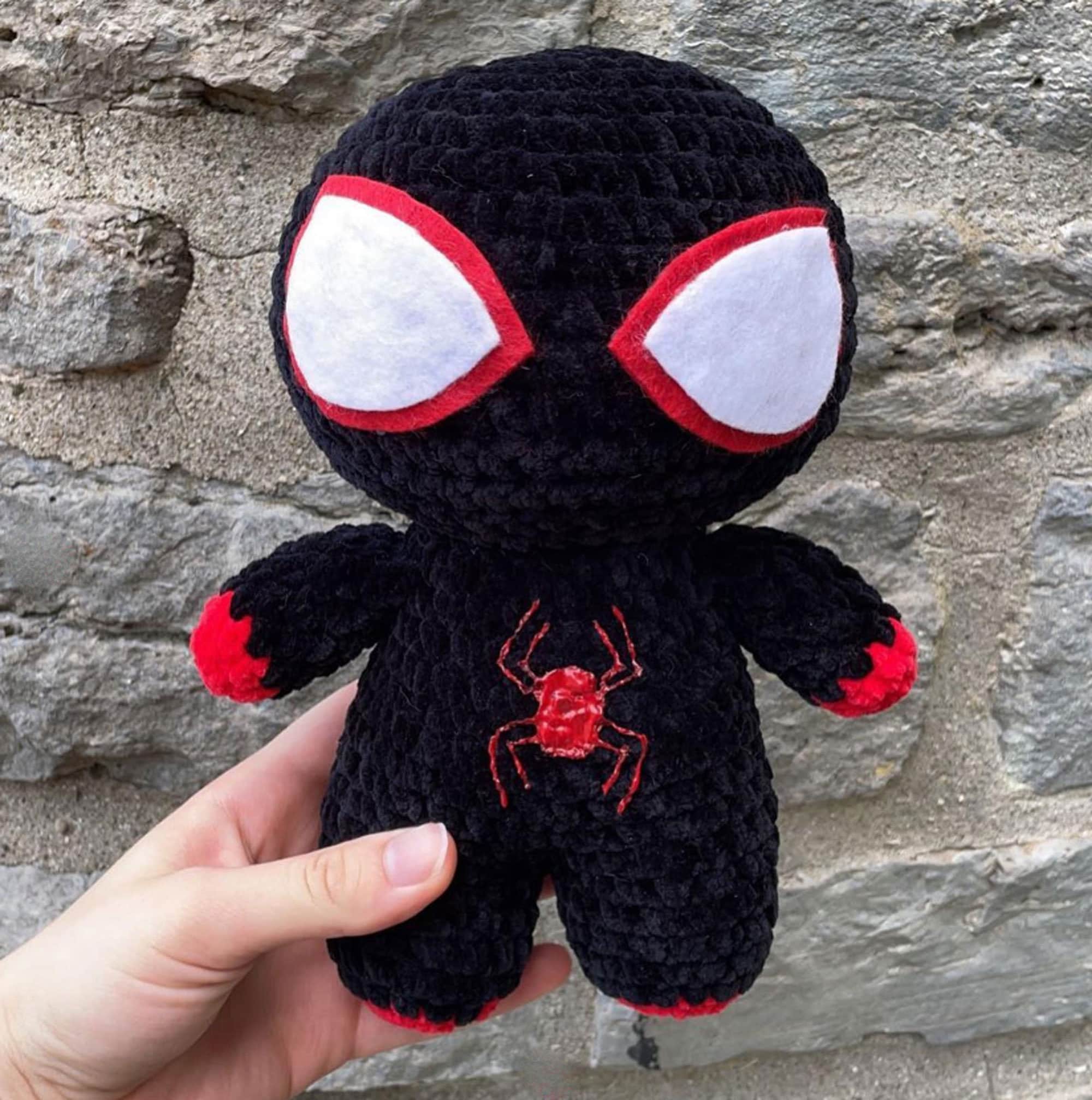 Spiderman Plush Crochet Pattern Spiderman Amigurumi Cute - Etsy