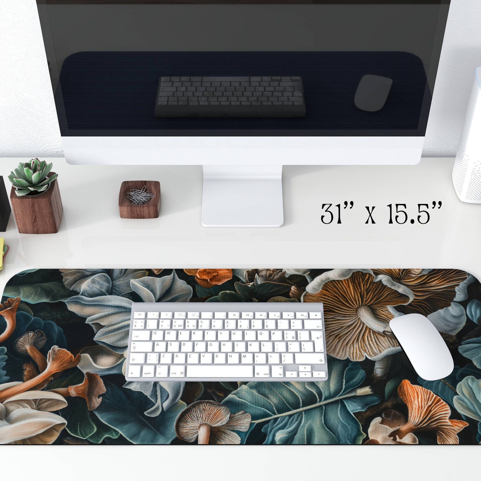 Cottagecore Desk Mat, Floral Desk Mat, Cute Desk Mat, Nature Desk Mat ...