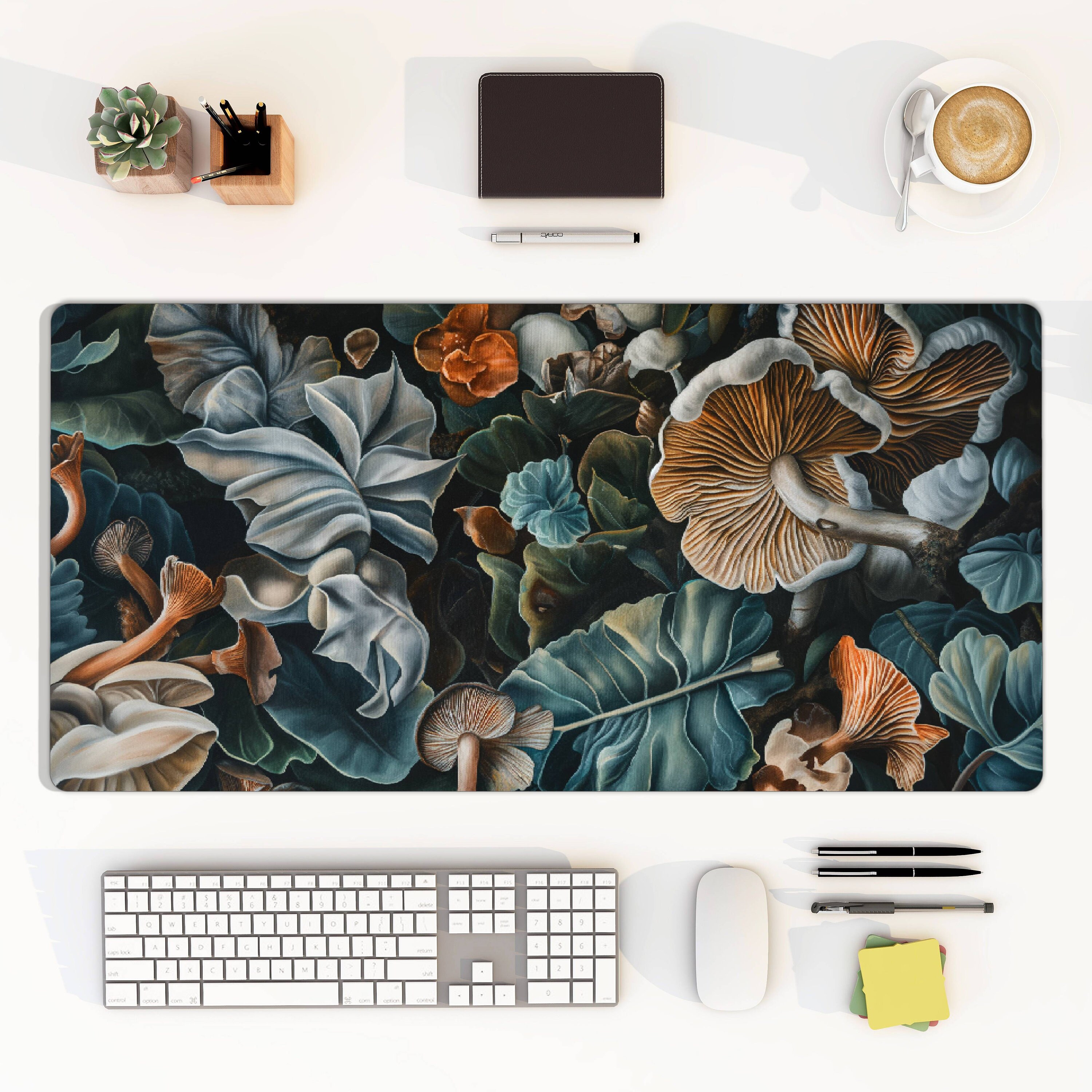 Cottagecore Desk Mat, Floral Desk Mat, Cute Desk Mat, Nature Desk Mat ...