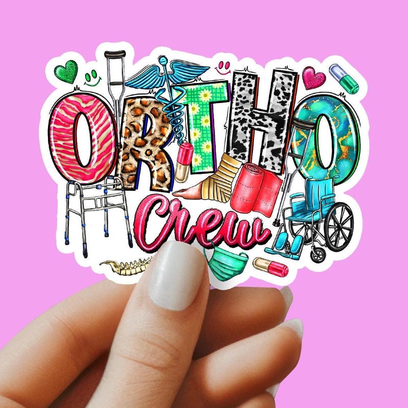 Funny Orthopedic Stickers - Etsy
