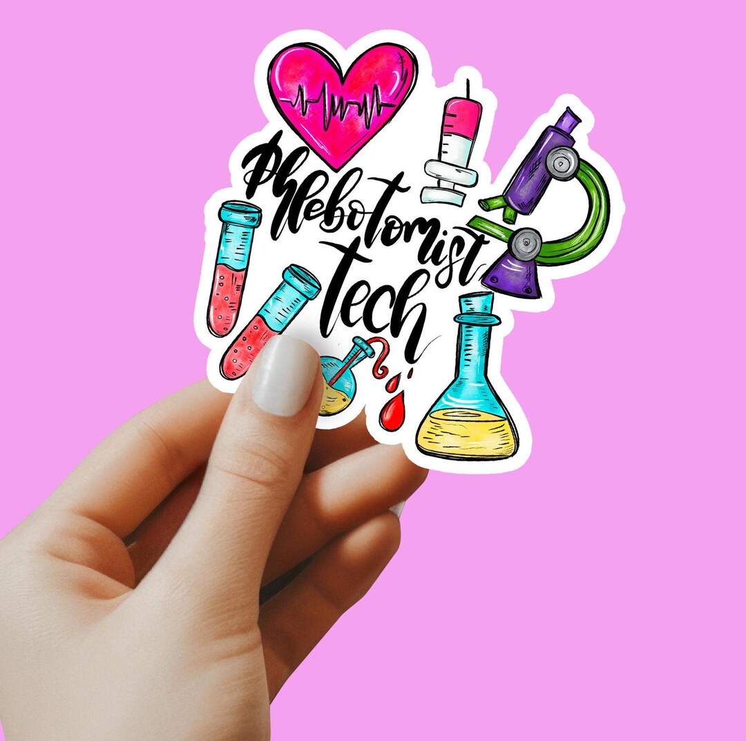 Phleb Tech Sticker, Lab Tech Sticker, Phlebotomist, Proverbs 31:13 ...