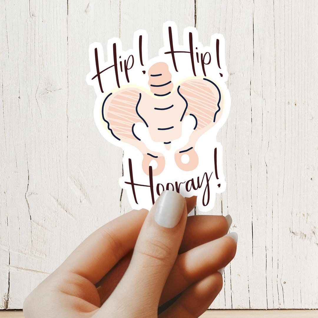 Hip Hip Hooray Sticker, Ortho Sticker, Laptop Sticker, Tumbler Sticker ...