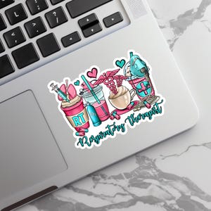 Respiratory Therapist Sticker, RT Sticker, Laptop Sticker, Tumbler ...