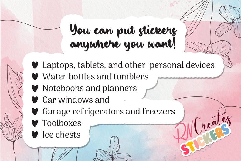 Cute Sticker, Sticker, Be Good Like Bad Seed, Laptop Sticker, Laptop ...