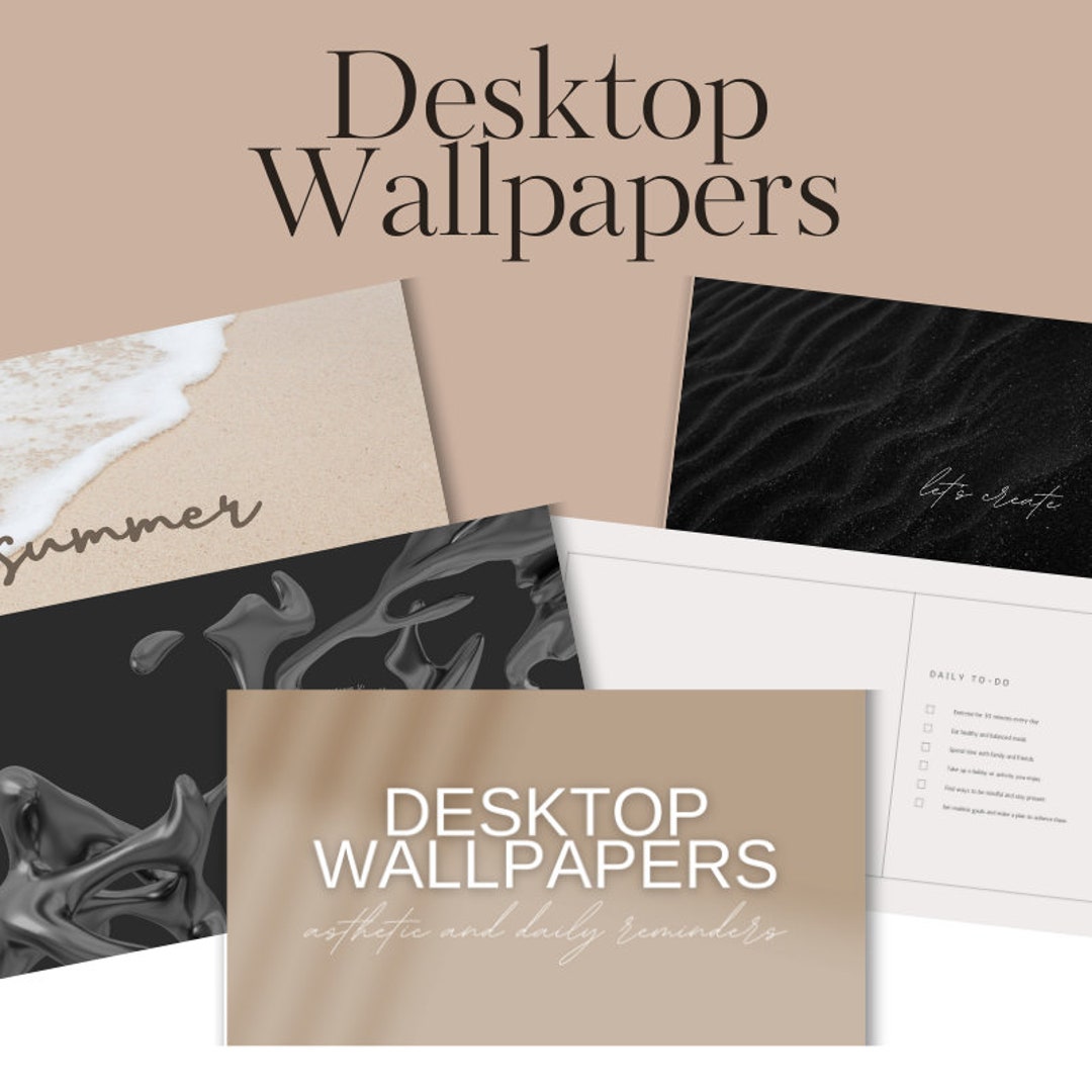 Asthetic Desktop Wallpapers - Etsy