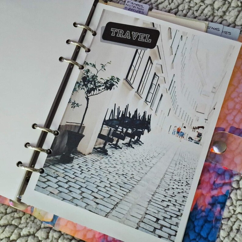 PART 1 CITIES A5 Tab Divider Pages / Monthly Dividers / Tracker ...