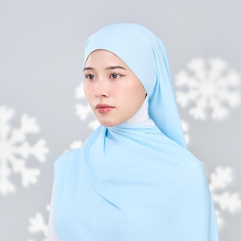 Hijab Chiffon Plum - Etsy