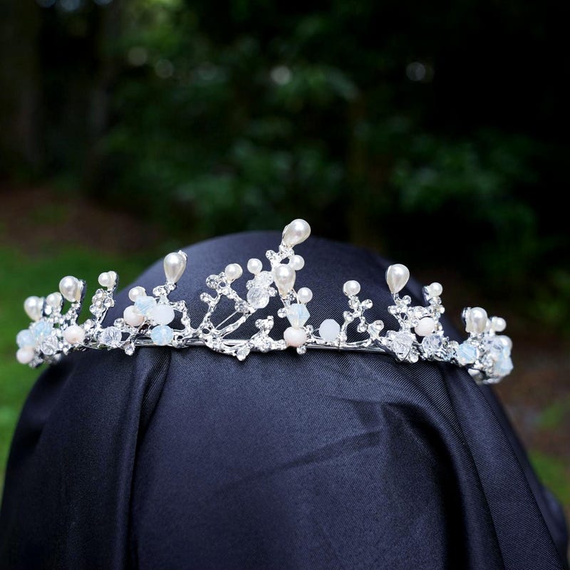 Beaded Tiara - Etsy