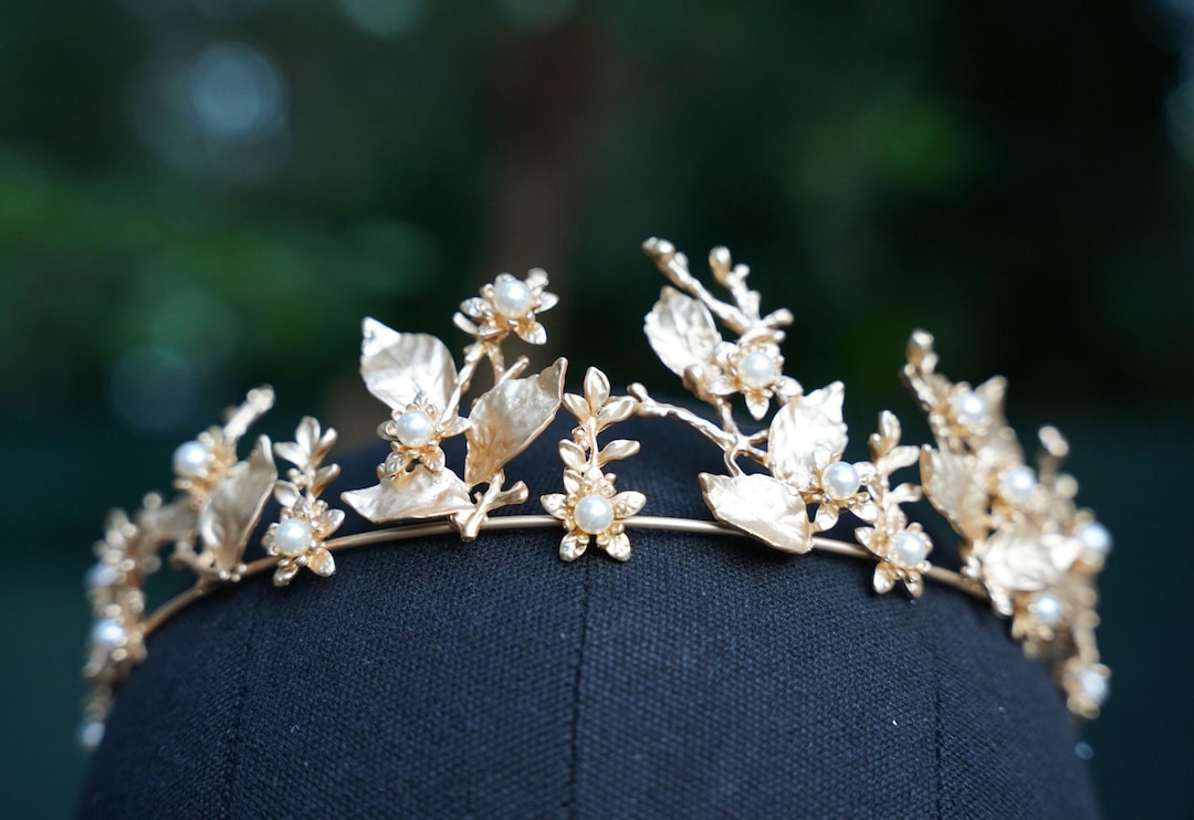 Greek Goddess God Gold Leaf Wreath Zeus Athena Aphrodite Tiara Crown ...