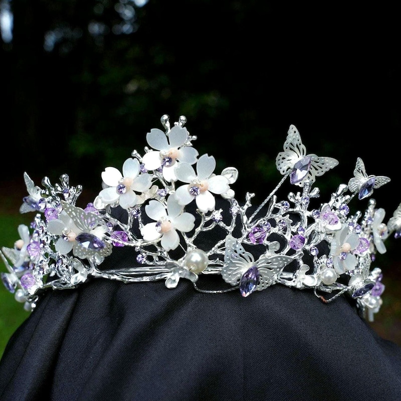 Butterfly Crown - Etsy UK