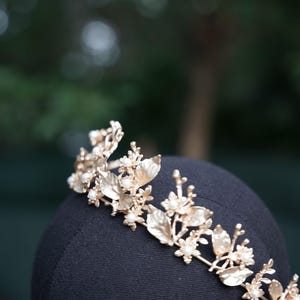 Greek Goddess God Gold Leaf Wreath Zeus Athena Aphrodite Tiara Crown ...